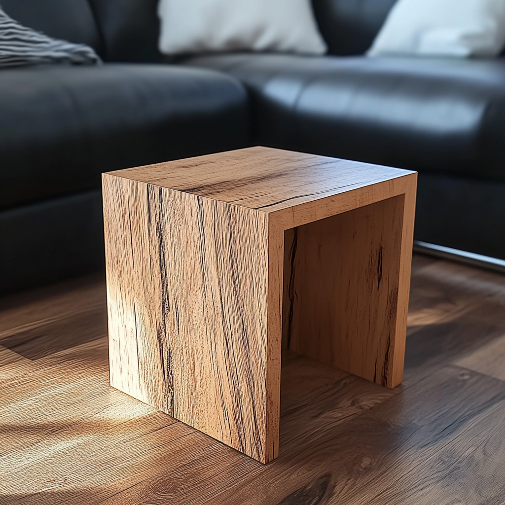 3/4 Side Table Design – Distinctive Interior
