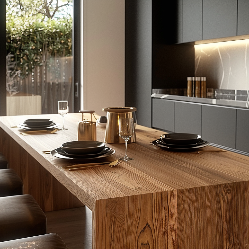 Solid Oak Dining Table (Oak Legs) – Distinctive Interior