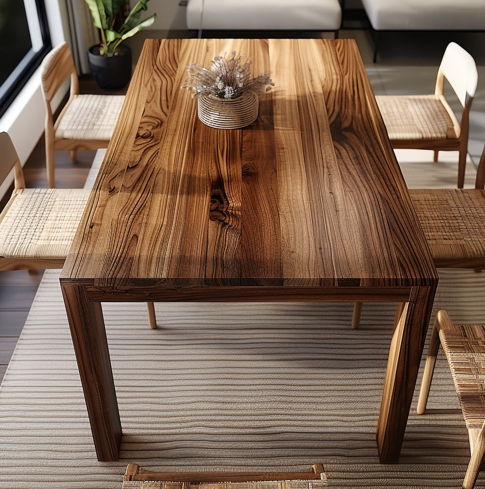 Reclaimed Wood Dining Table – Distinctive Interior