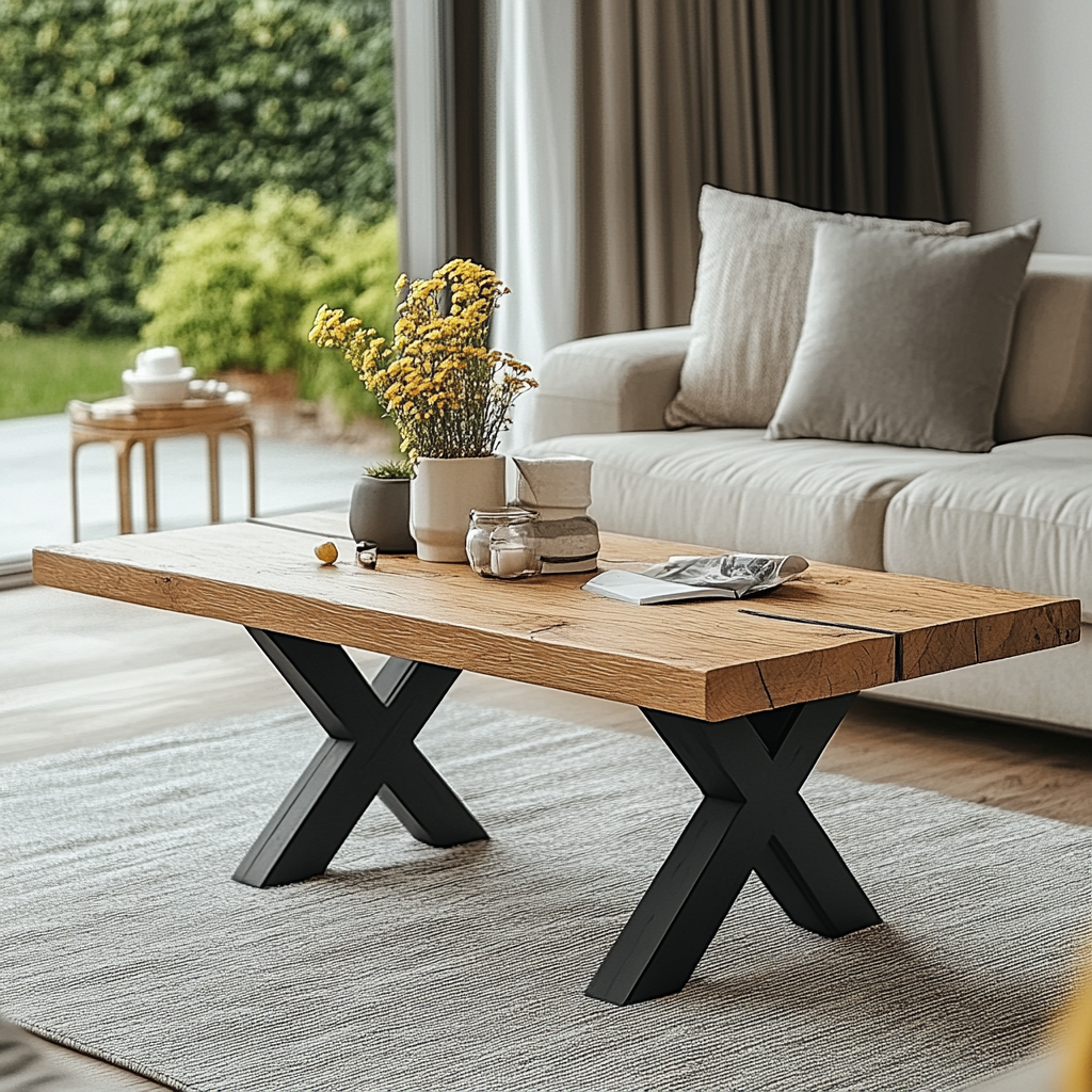 Rustic Coffee Table – Distinctive Interior